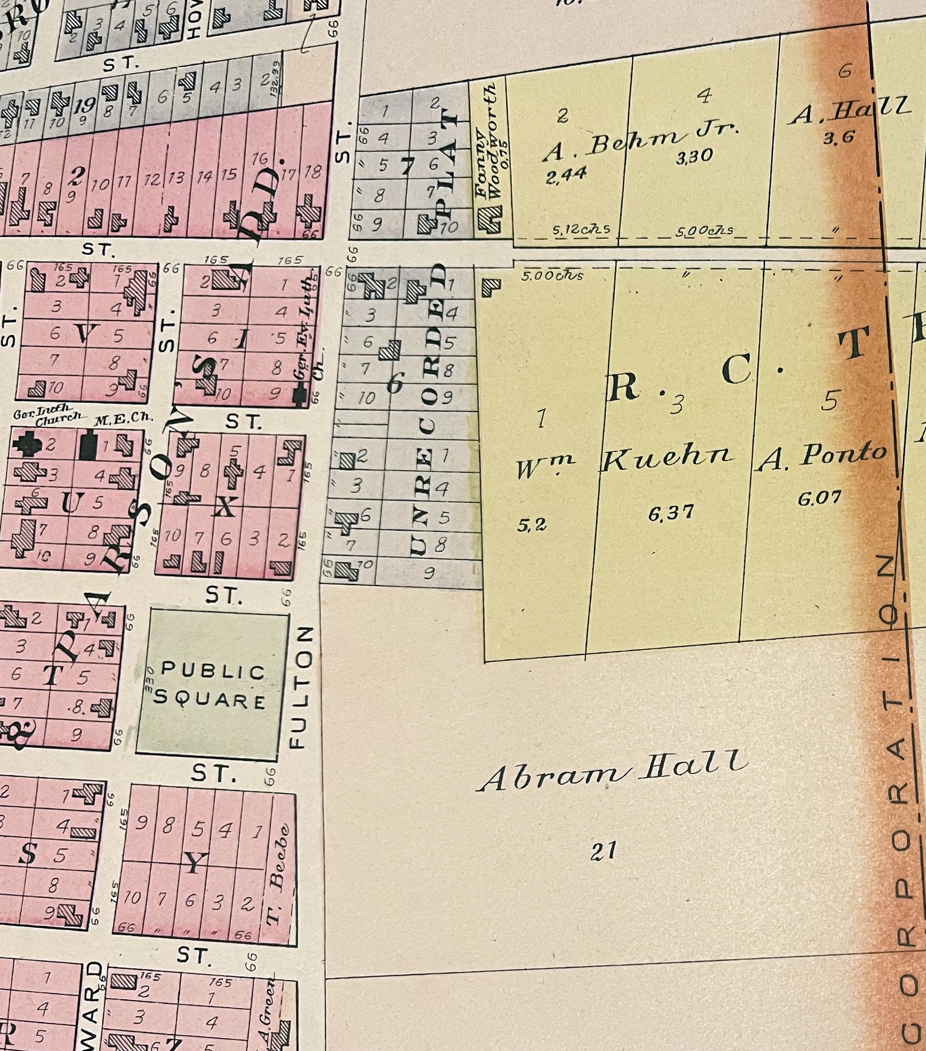 hall fulton st – Bartel's History of Princeton